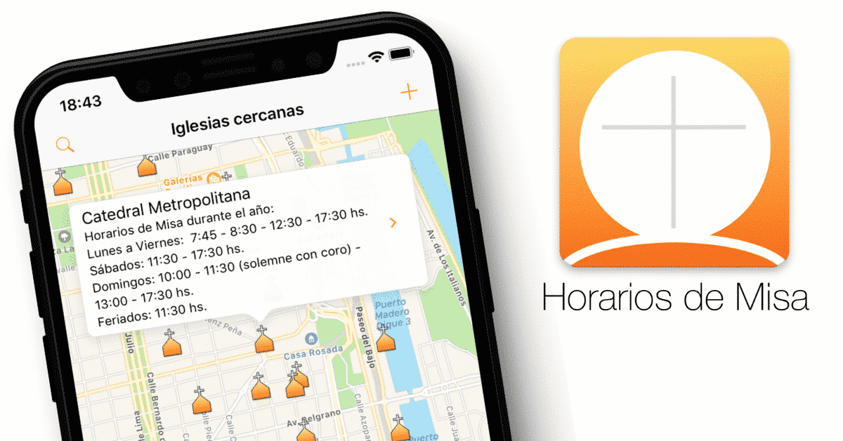 Catholic Mass Times App | Find Catholic Churches Near You